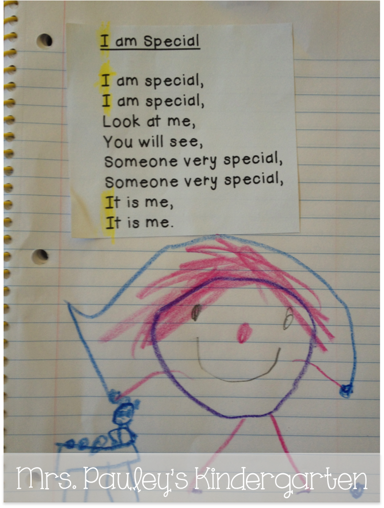 Poem of the Week - Mrs. Pauley's Kindergarten