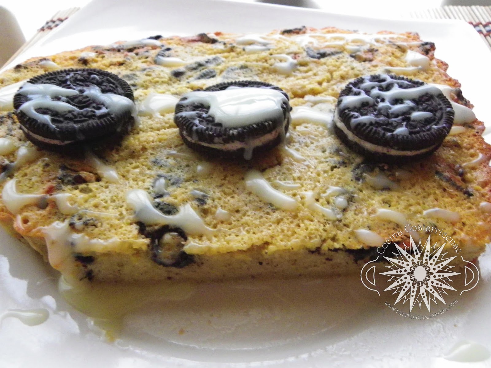 Cocina Costarricense: pan de banano oreo