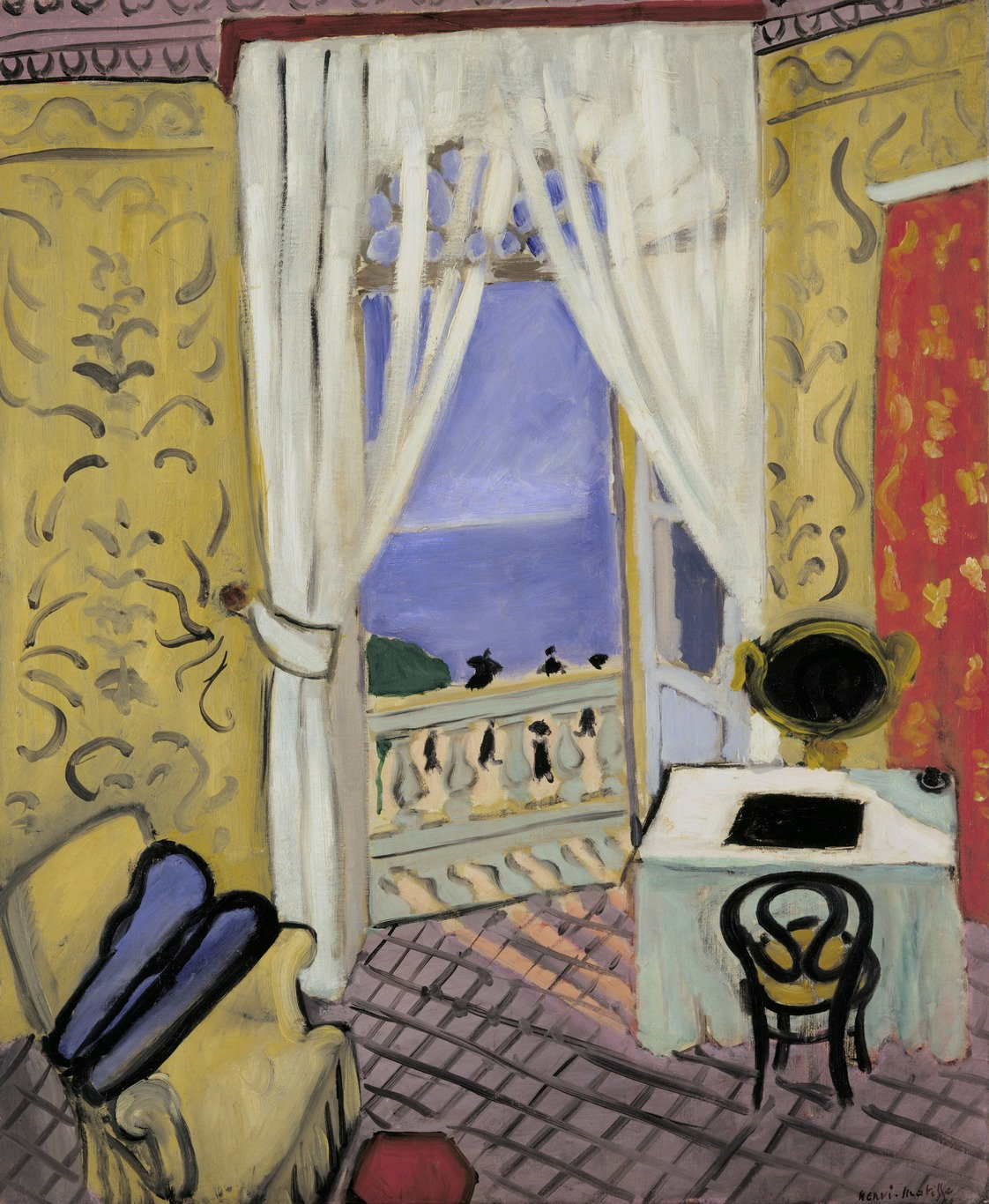 The Art of Mankind : Henri Matisse Interior with a Violin Case Nice ...