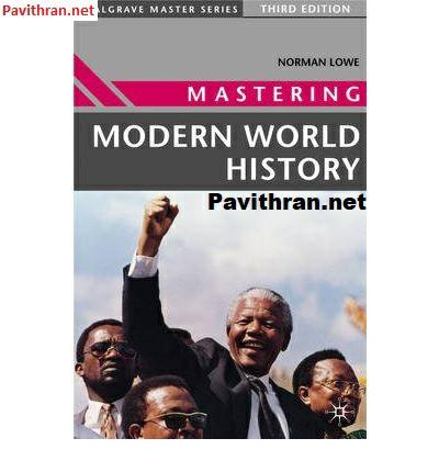 Mastering Modern World History Book PDF Download - Pavithran.Net