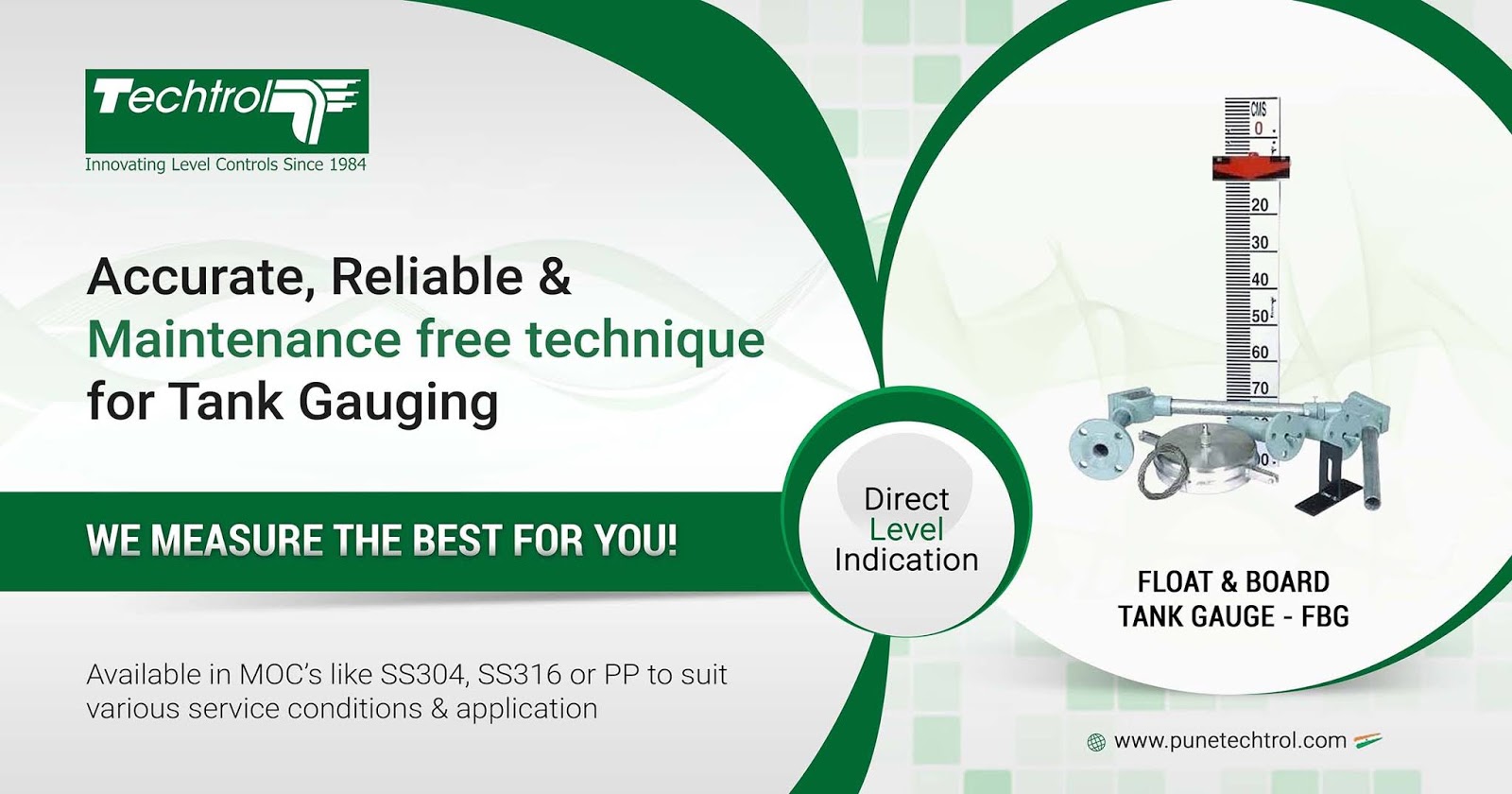 Pune Techtrol: Pune Techtrol Launches Float & Dial Tank Gauge