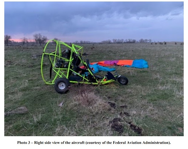 Kathryn's Report: Destiny Powered Parachute 2000, Unregistered ...