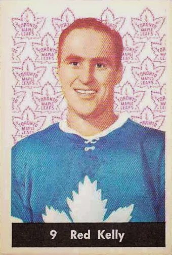 1961-62 Parkhurst Hockey Cards: Red Kelly 1961-62 Parkhurst #9