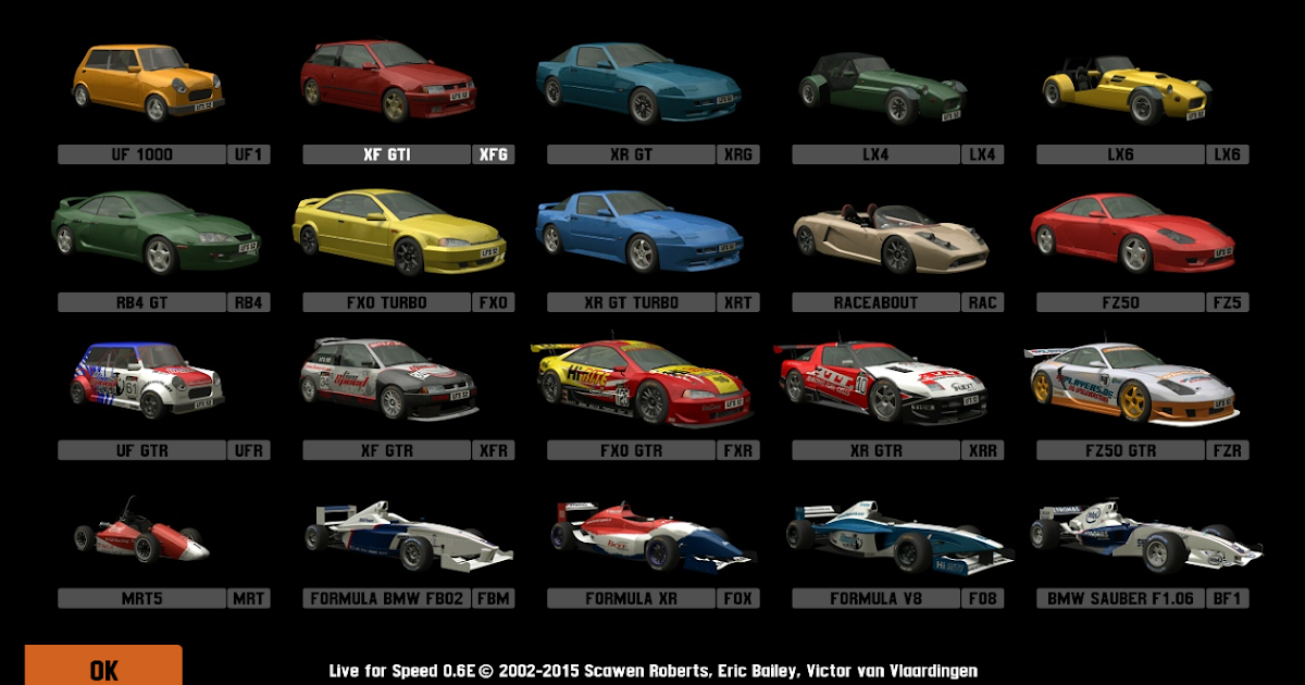 LiveForSpeed-Mods: Live For Speed 0.6E S2 Unlocker Free [LFS] UPDATED