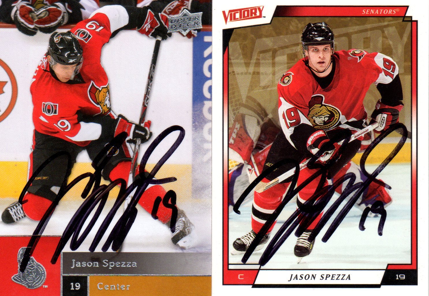 Marko's Hockey Autos: Jason Spezza TTM