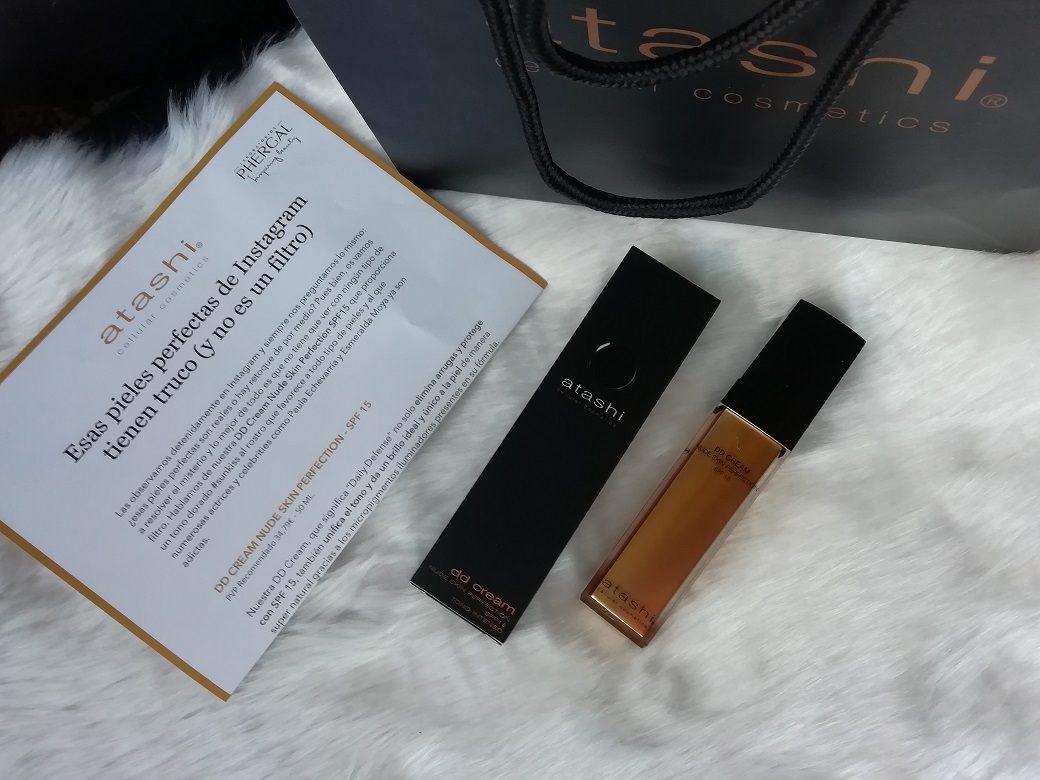 DD CREAM NUDE SKIN PERFECTION de atashi a prueba. - Cosmetica de Olga