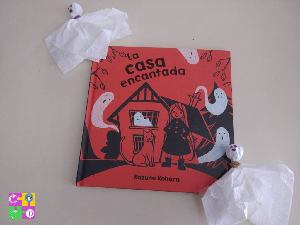 ORDENANDO MI CAJON DESASTRE: LA CASA ENCANTADA, UN CUENTO PARA LUZ NEGRA