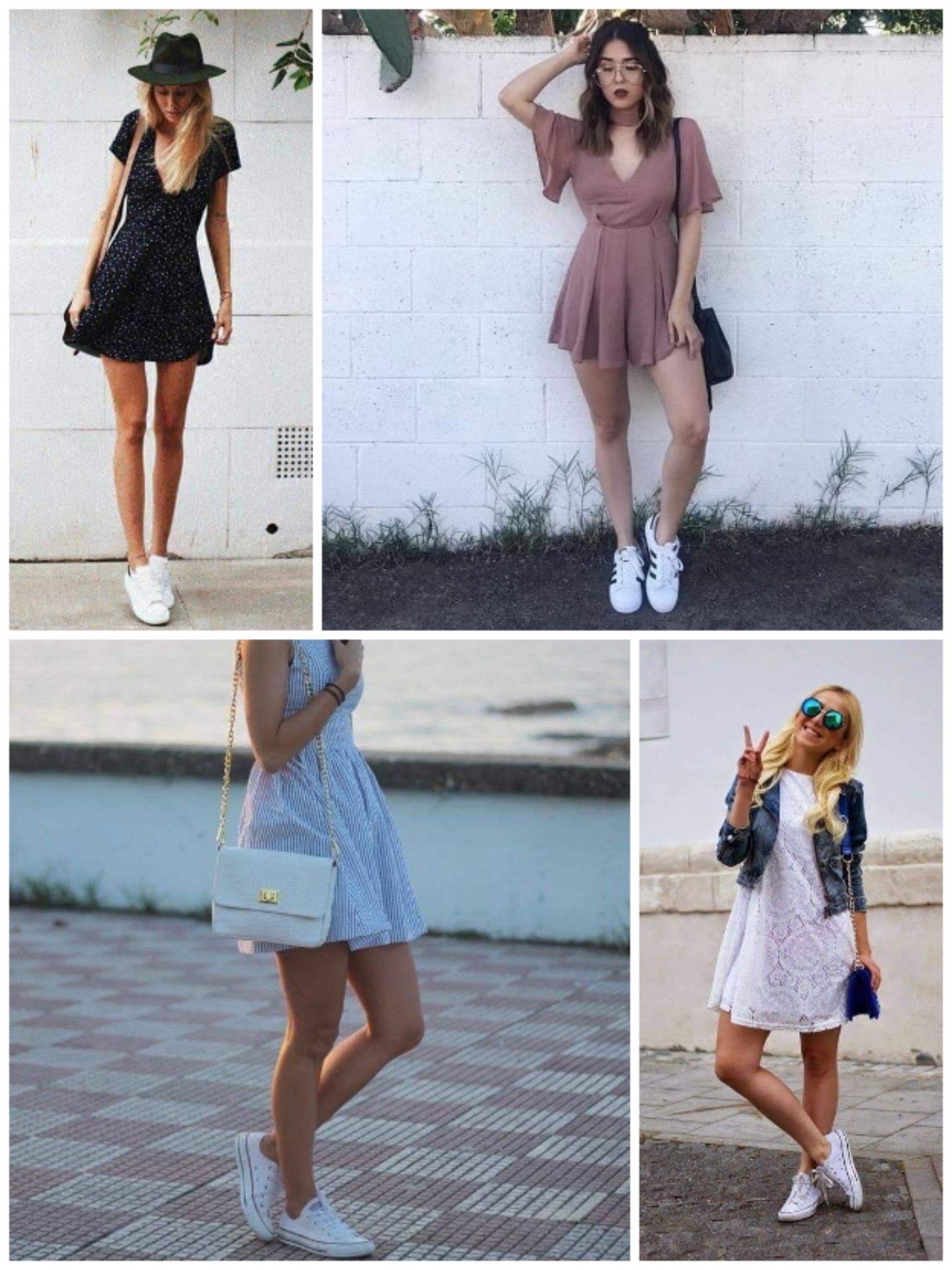 Combinaciones de outfit con Tenis