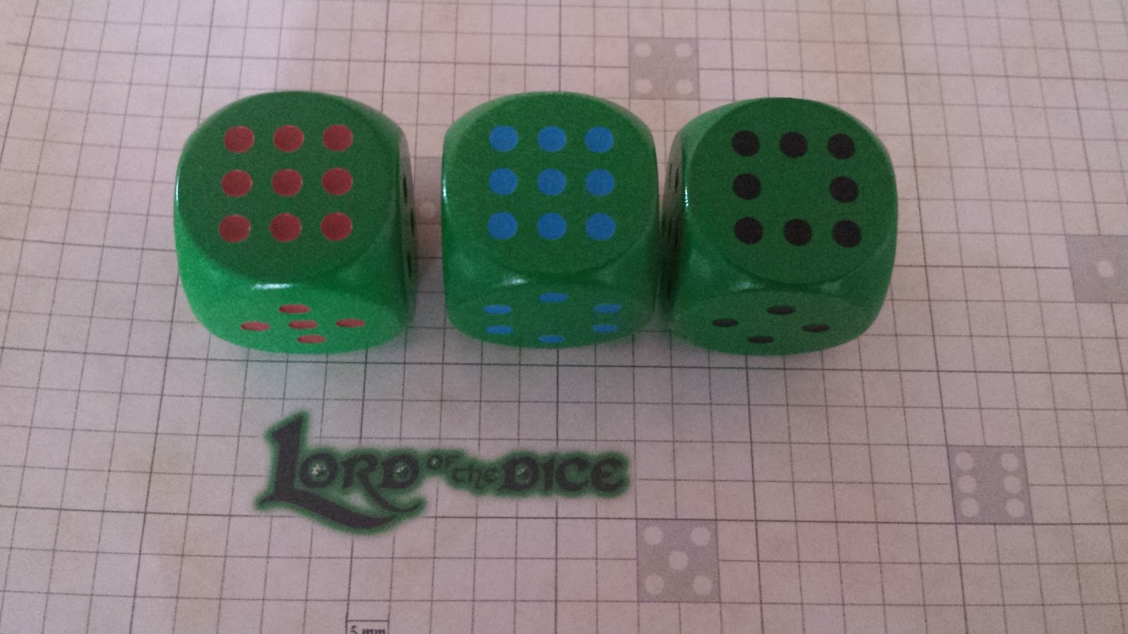 Lord of the dice: Intransitive Würfel / nontransitive dice