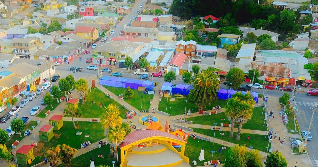 Pelluhue Cabañas Cerro La Paloma: Fotos de Pelluhue en Dron Región del ...