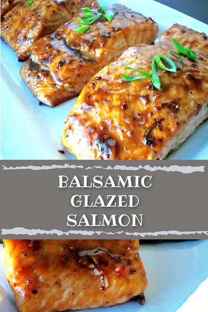 Easy Balsamic Glazed Salmon
