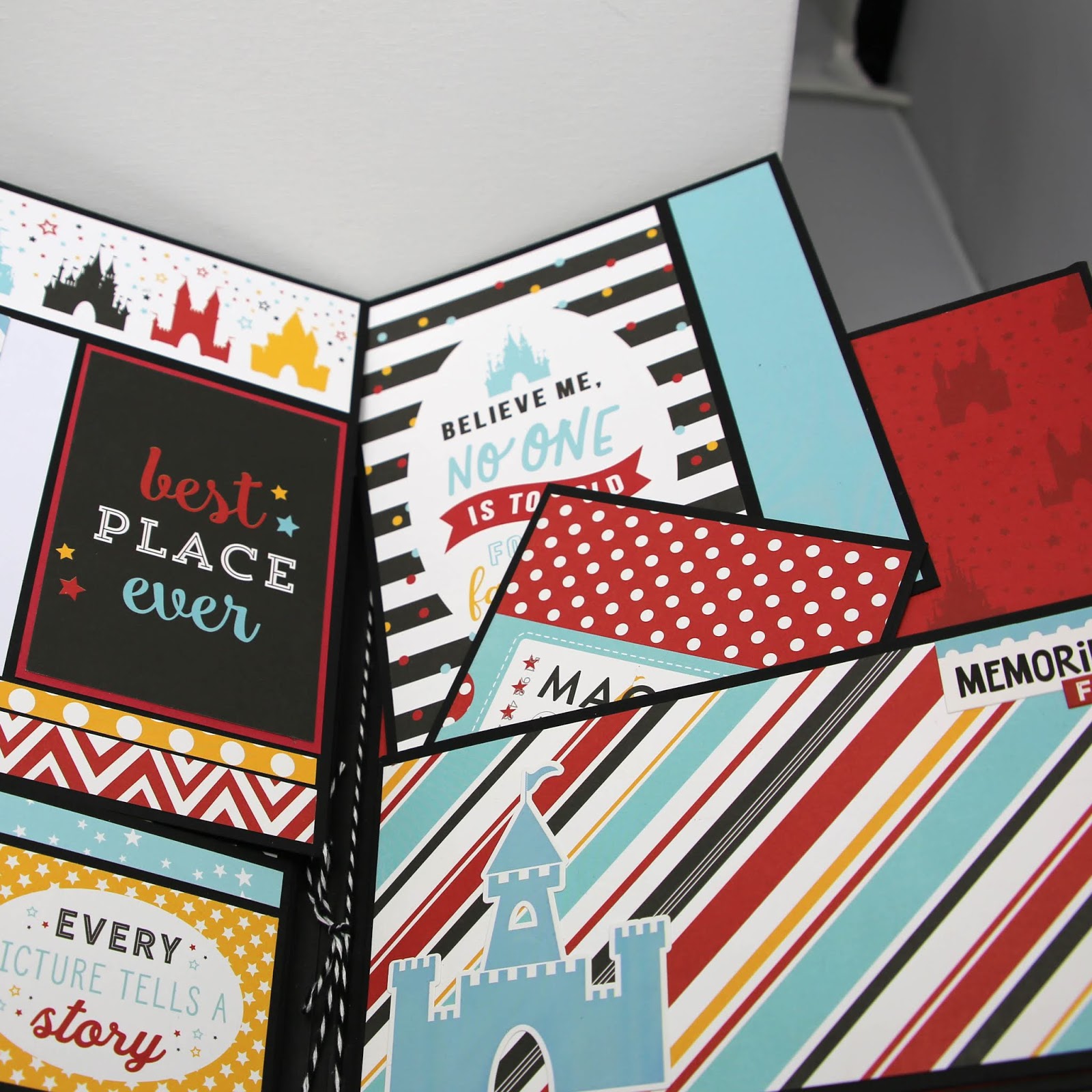 Scrappin'n'Happy: Disney Themed Mini Album