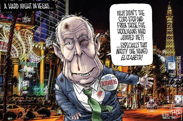 Political Cartoons on 2020 Presidential Candidate Michael Bloomberg ...