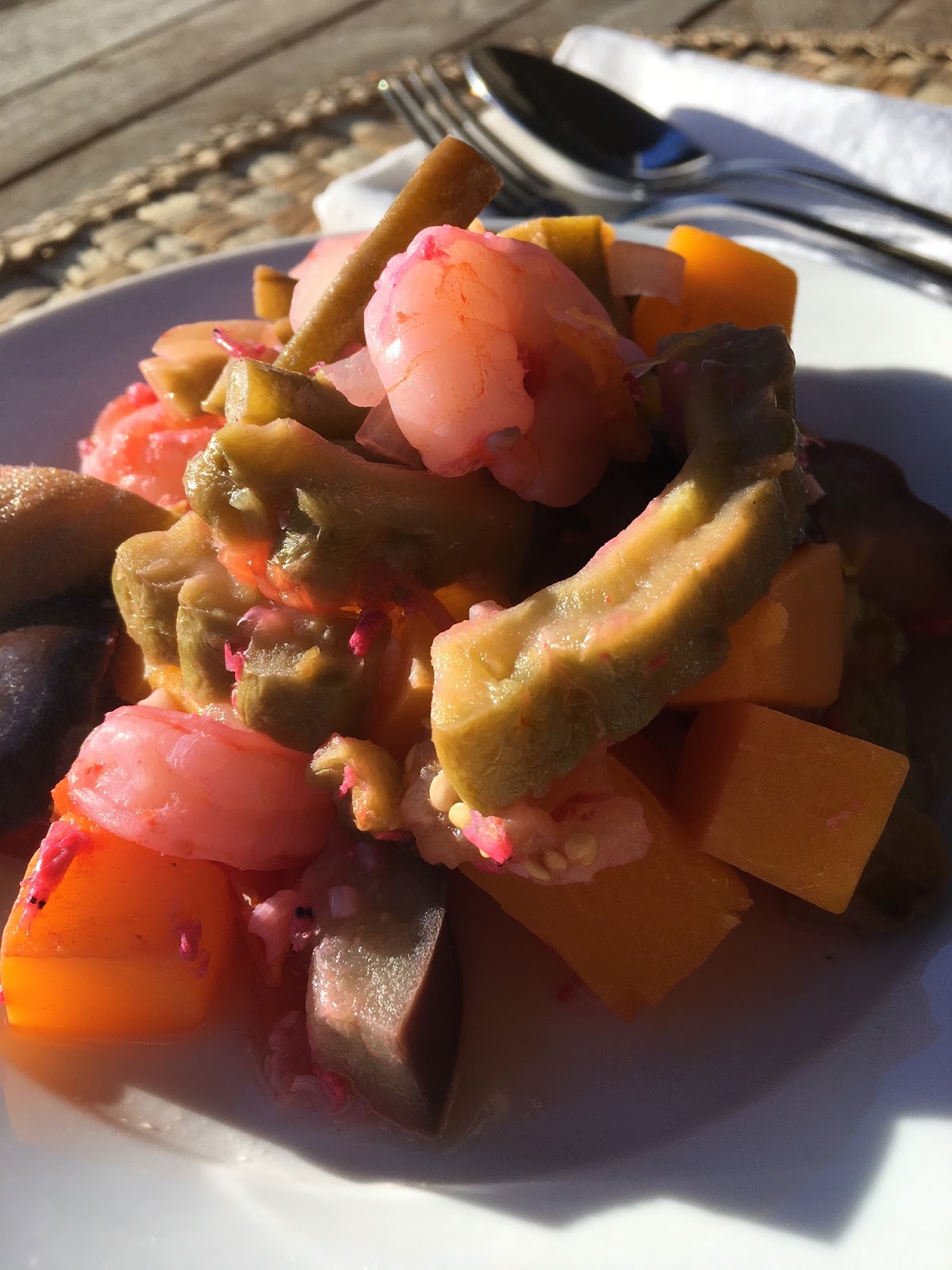 Candice's Cusina: Mom's Pinakbet (vegetable stew) is a tasty sure bet!