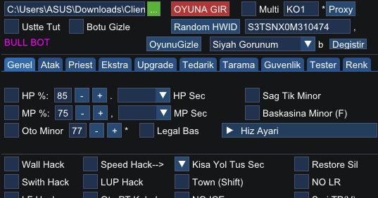 Knight Online Güncel Koxplar: Bull Bot Koxp ücretsiz Sürüm güncel 2022