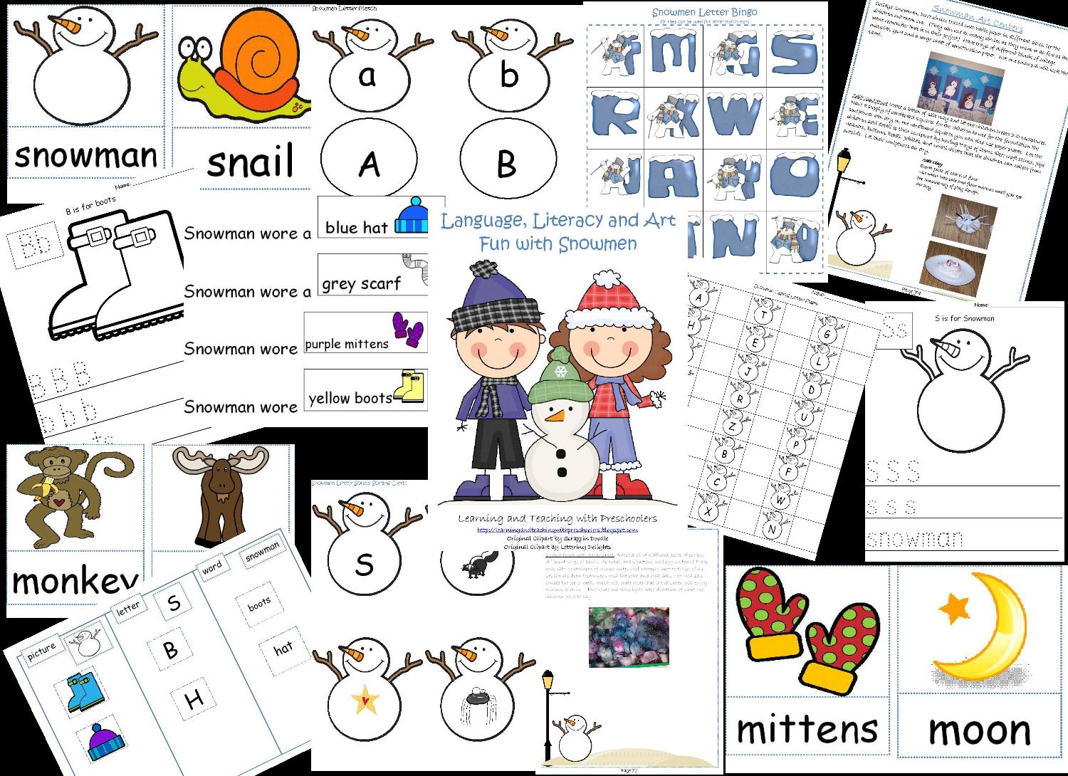 Learning and Teaching With Preschoolers: Language, Literacy and Art Fun ...