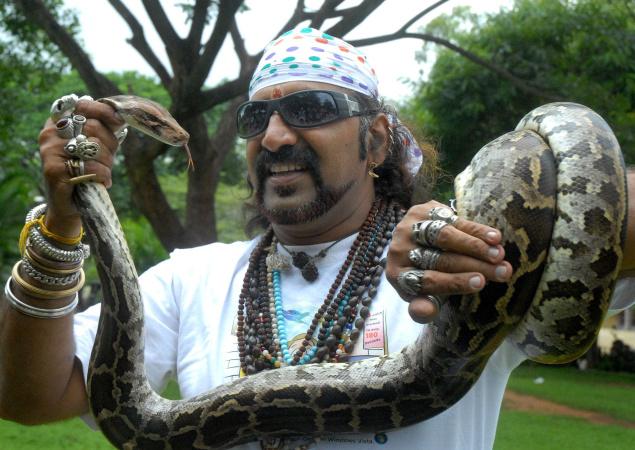 Snake Shyam : Snake Enthusiast, Wildlife Conservationist & Lecturer ...