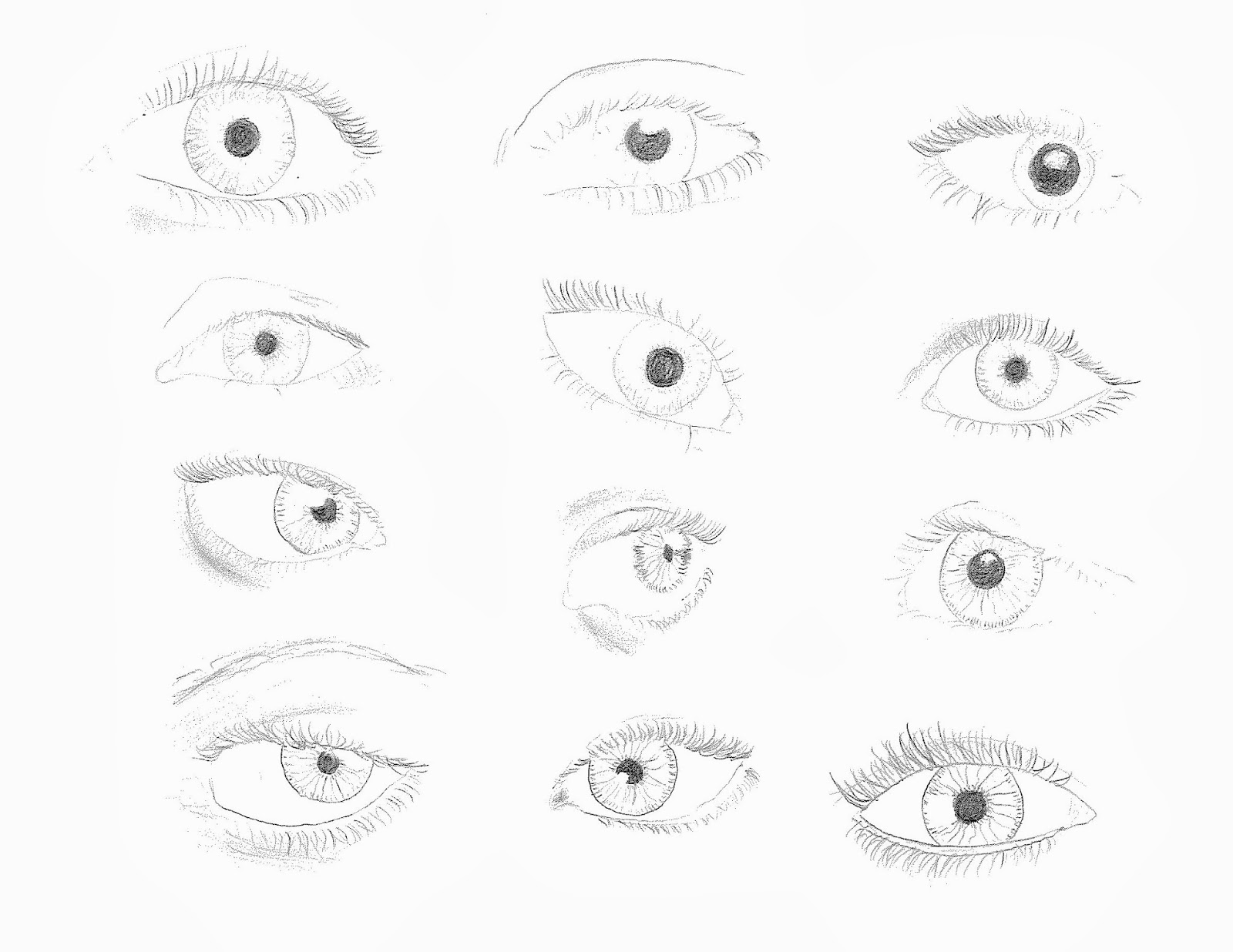 Rémi Théwissen-leBlanc: Dessin de yeux