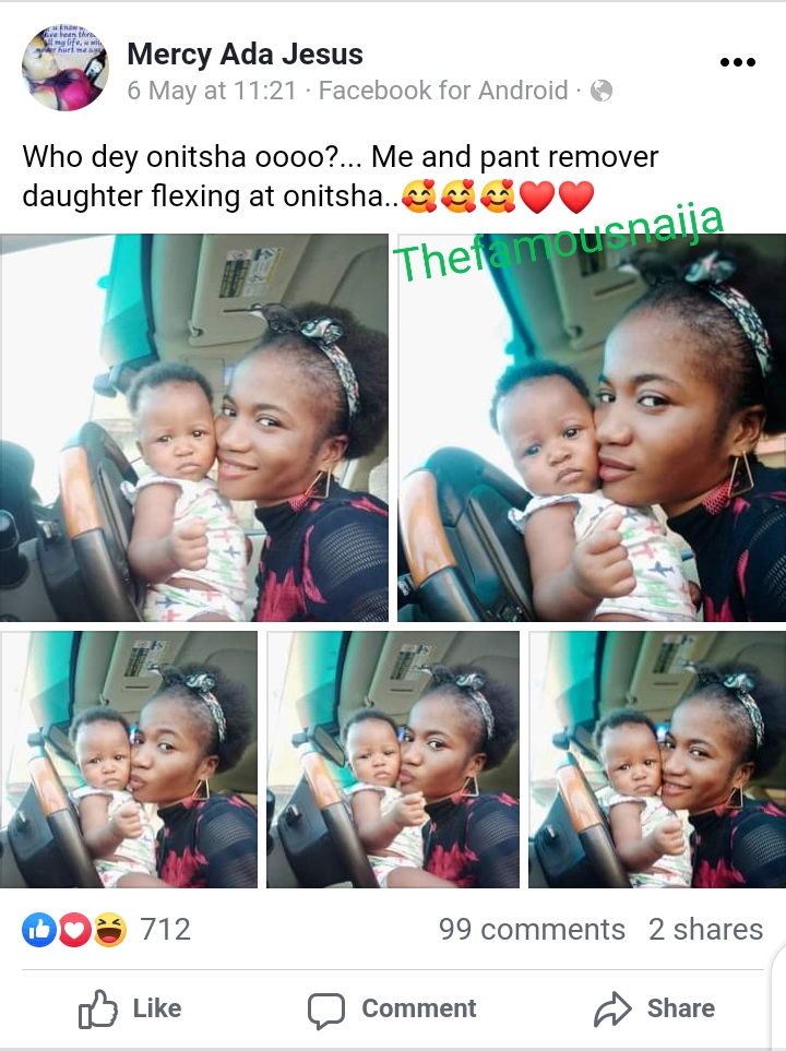 Daughter, Children, Child: Mercy Ada Jesus and her Daughter.