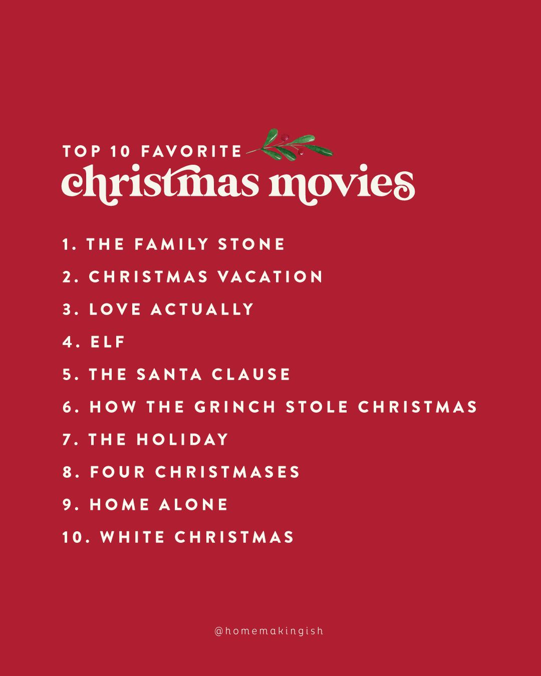 TOP 10 FAVORITE CHRISTMAS MOVIES LaptrinhX News top-10-favorite-christmas-movies-laptrinhx-news