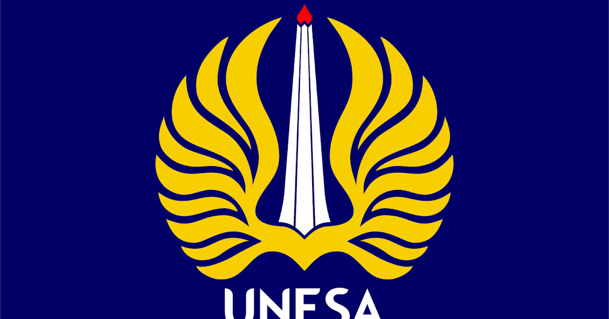 Logo Universitas Negeri Surabaya (UNESA) ~ logocorel.com : Free Vector ...