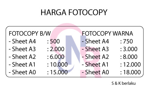 Narendra Printing: Fotocopy