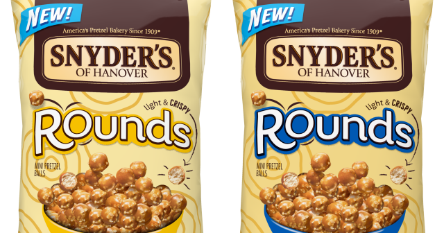 Snyder's of Hanover Debuts New Pretzel Rounds and Seasoned Twisted Sticks