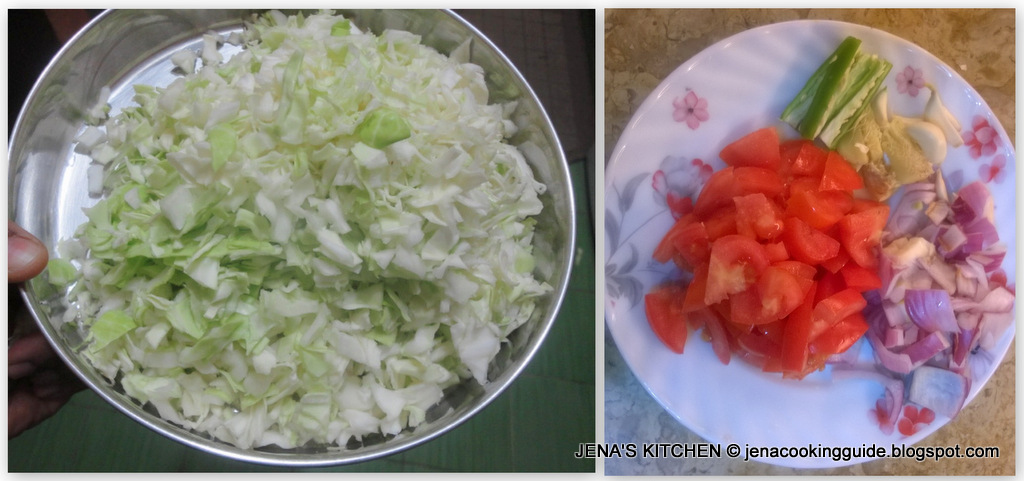 JenaCookingGuide: Muttakose Kurma /Cabbage Curry