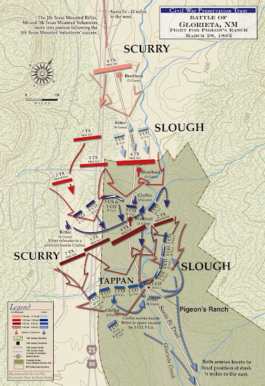 Graphic Firing Table: Decisive Battles: Glorieta Pass 1862