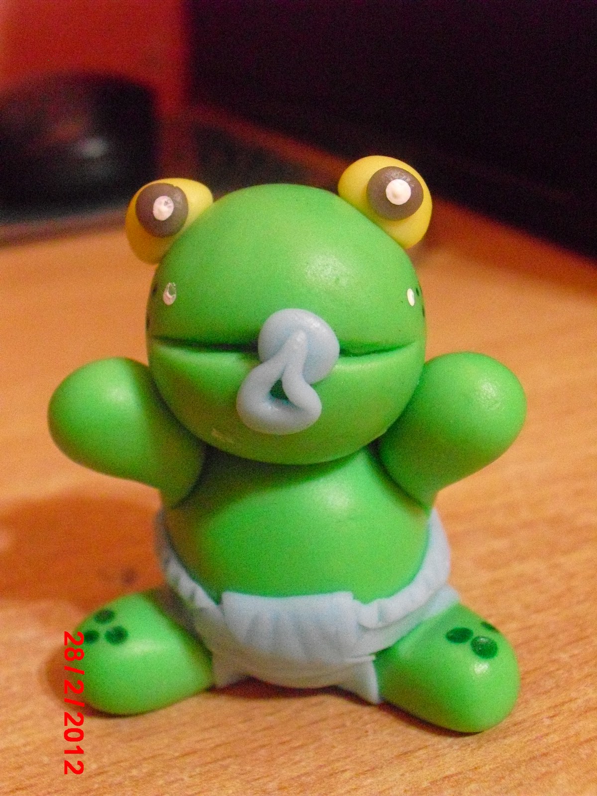 Artesanias Un Nuevo Amanecer: ☼ Sapo pepe bebe