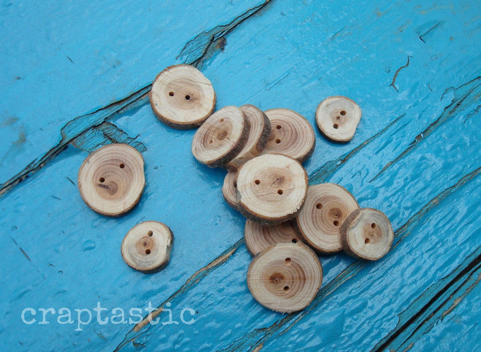 CRAPTASTIC: DIY Wood Buttons!