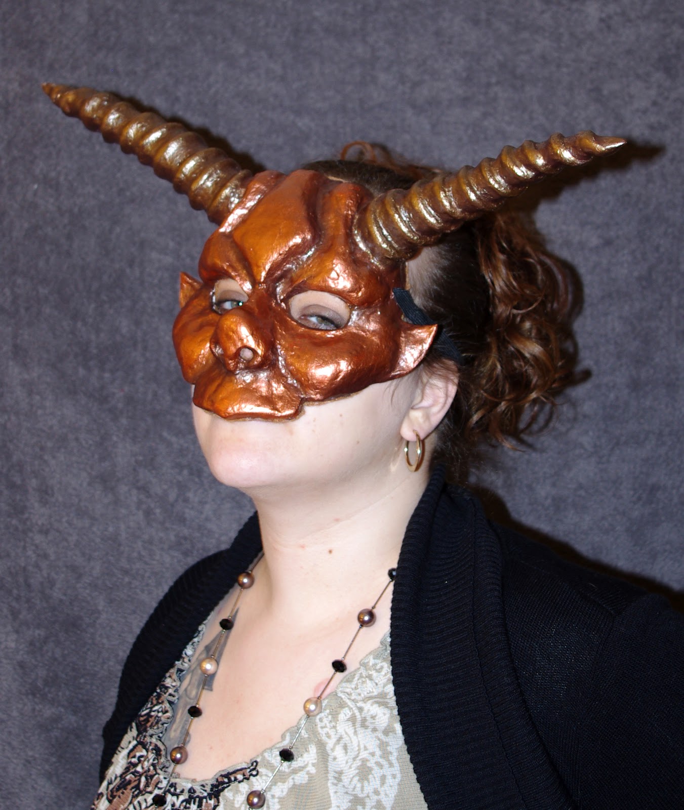 Working with My Hands: Labyrinth Inspired Goblin King Mask Part 2