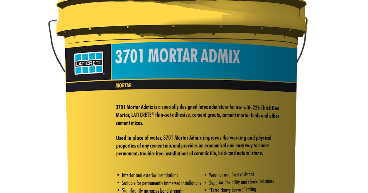 Laticrete Australia Conversations: 3701 Mortar Admix Packaging Now ...