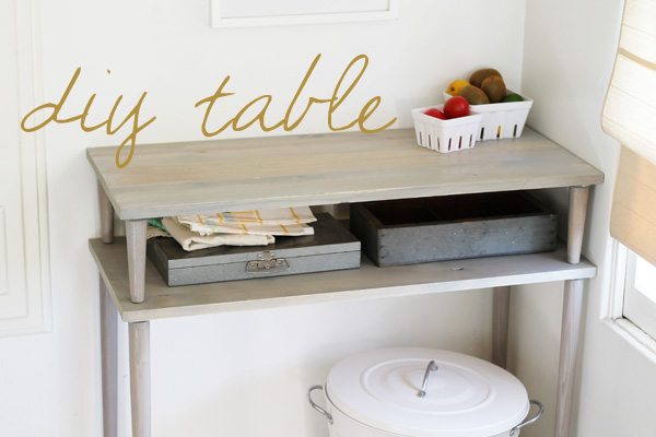 Acute Designs: diy - make your own side table