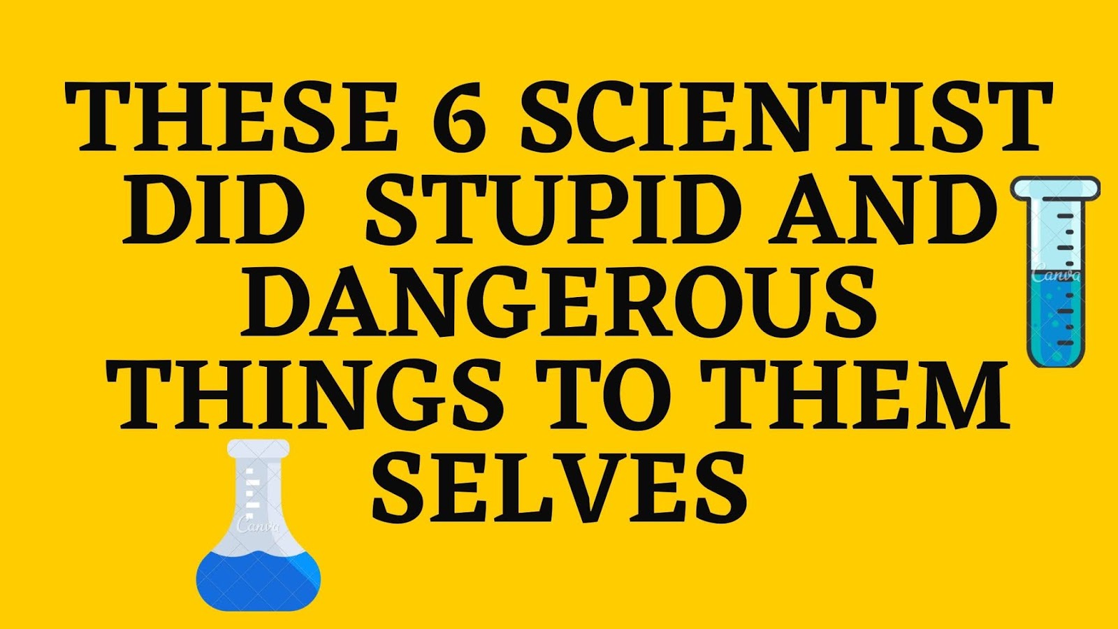 These 6 Scientist Did Stupid and Dangerous Things to them selves