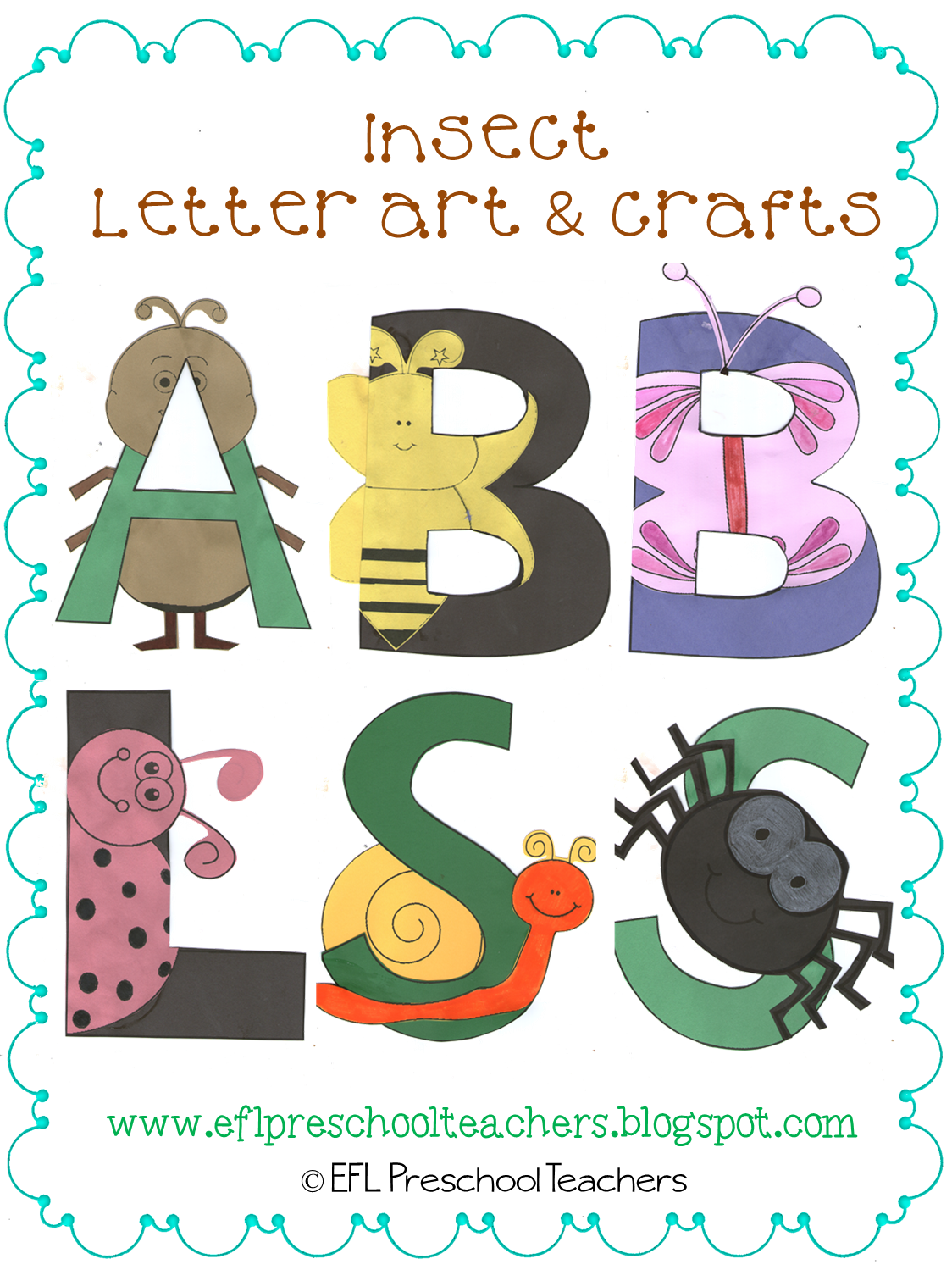 ESL/EFL Preschool Teachers: Insects - Bugs for Preschool ELA