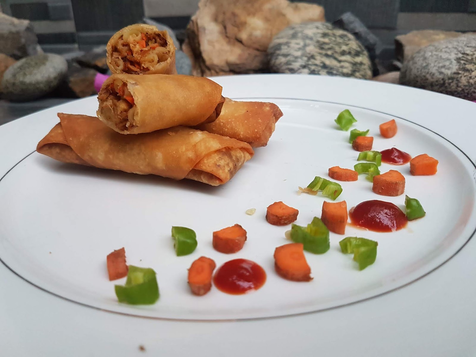 Macroni Spring Roll / Macroni Roll