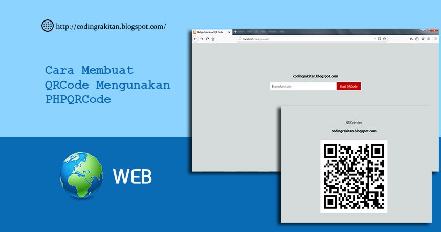 Cara Membuat QRCode Mengunakan PHPQRCode ~ CODING RAKITAN | INSPIRASI ...