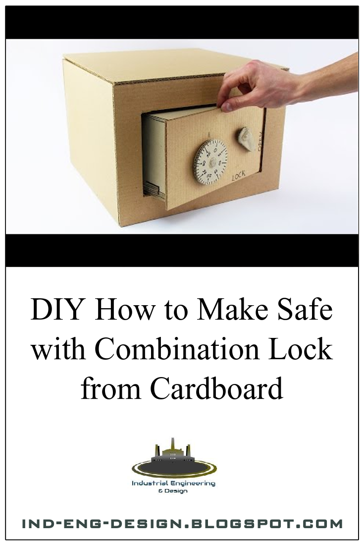 DIY How to Make Safe with Combination Lock from Cardboard | MagOne 2016