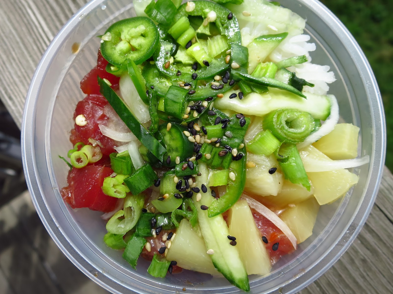 Smokin' Chokin' and Chowing with the King: Aloha Poke Co.
