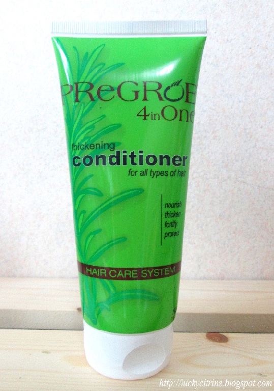 Lucky Citrine: Pregroe Thickening Shampoo & Conditioner