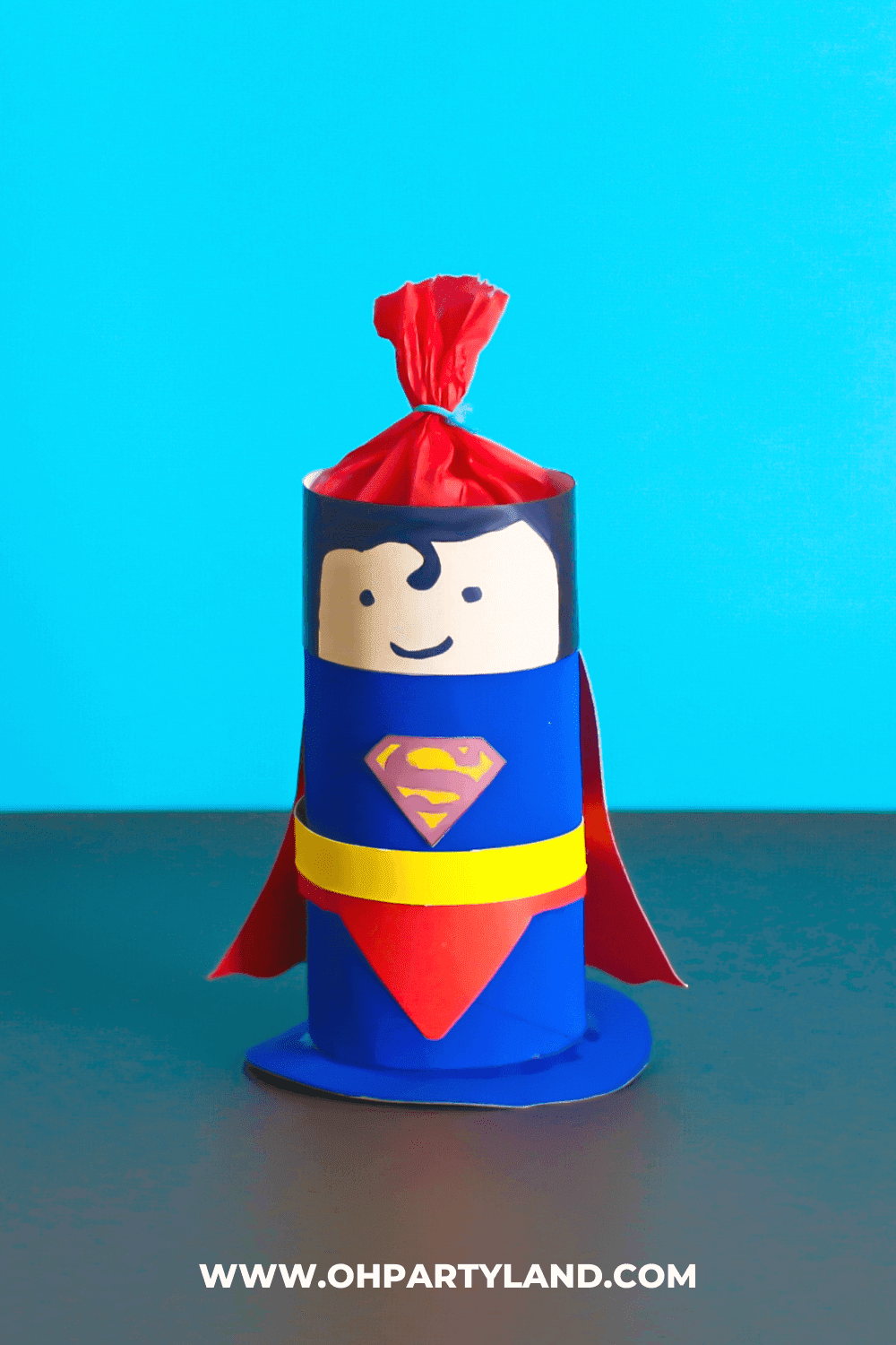 Toilet Paper Roll Superheroes - Crafts for kids - oh partyland