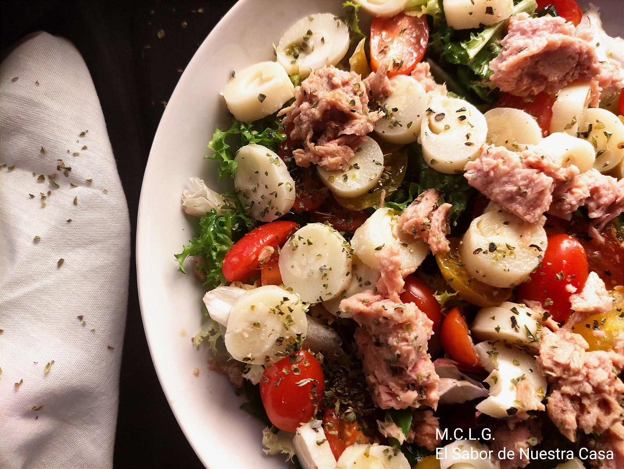 EL SABOR DE NUESTRA CASA: ENSALADA DE PALMITOS