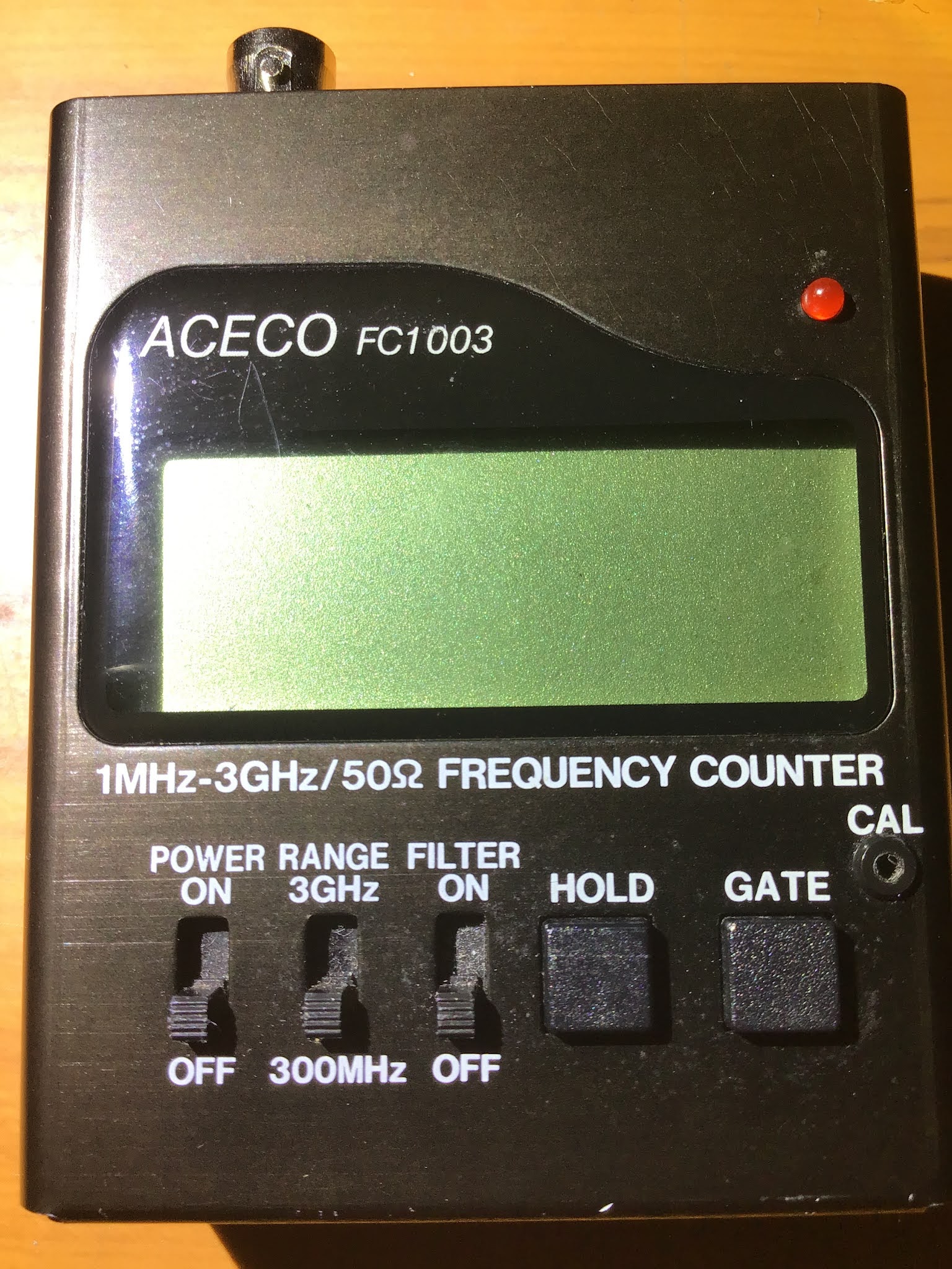 VA3AGV.com Andre Vanier Toronto – HAM Radio | Amateur Radio: Aceco FC1003 Frequency Counter