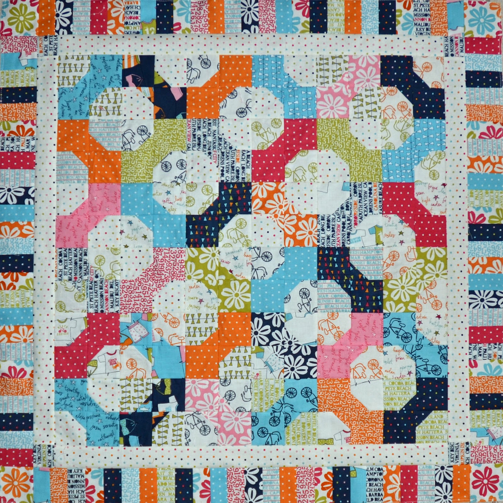 IslandLife Quilts: The beach ball quilt