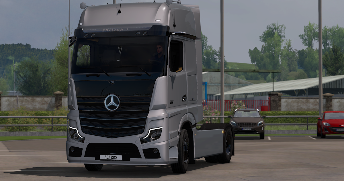 MERCEDES-BENZ ACTROS MP5 2019 / V1.0 - Euro Truck Simulator 2 Mod World