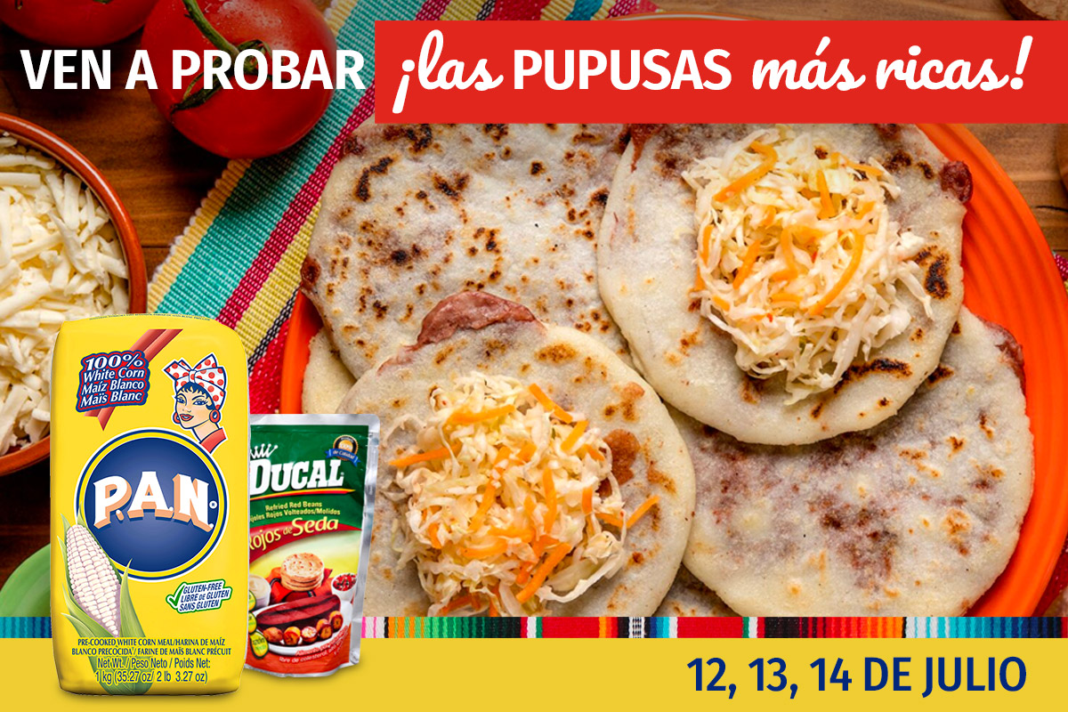 Ven a probar las PUPUSAS más ricas en California