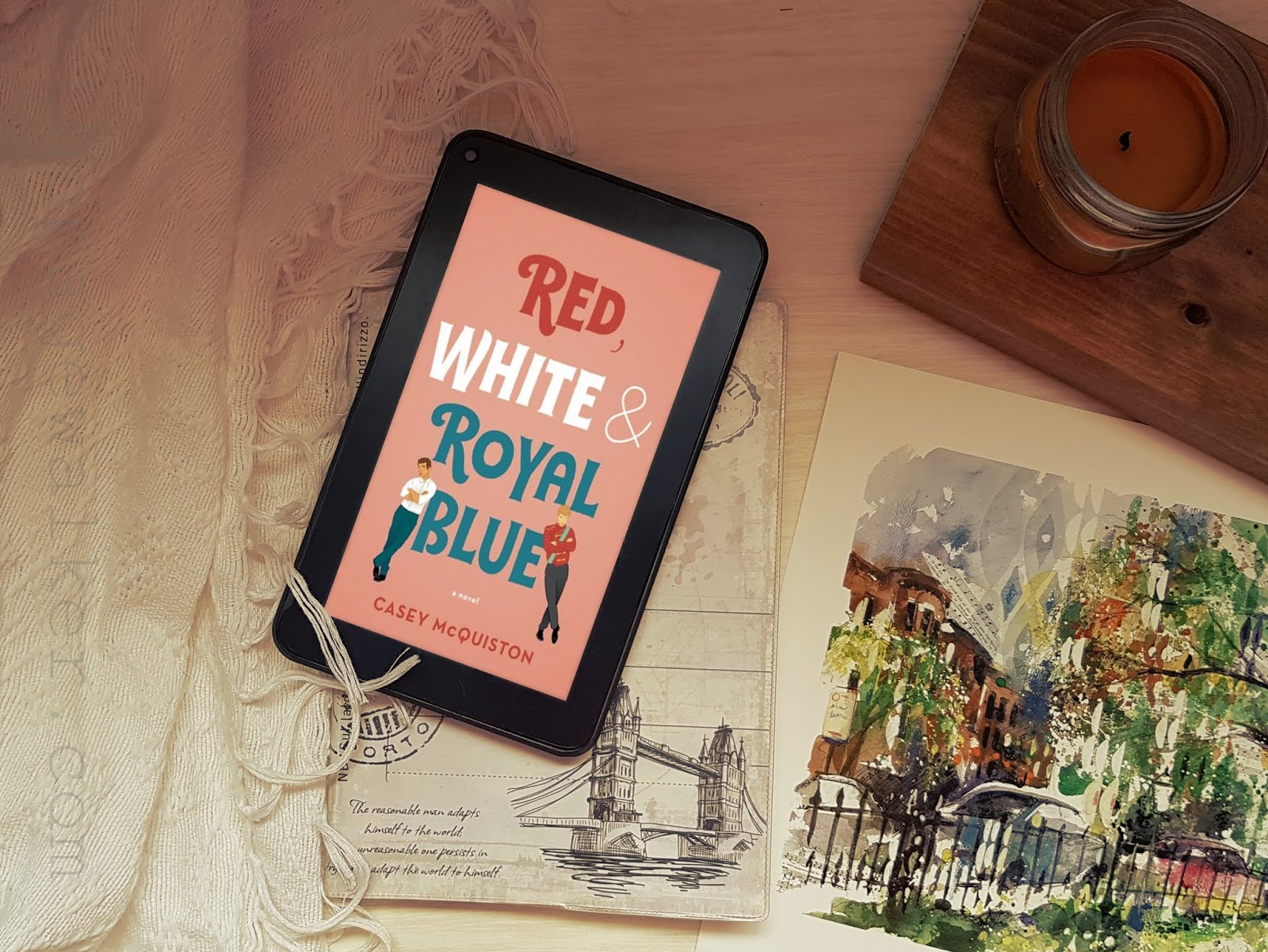 Book Review | RED, WHITE, & ROYAL BLUE by Casey McQuiston | The Page Walker