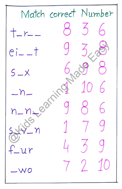 Class 1 Maths Chapter 1 | Part 1