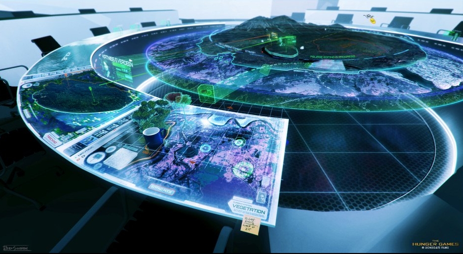 'The Hunger Games' Control Room Concept Art Puts The Odds In Your Favor ...